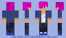 Flannel Minecraft Skin