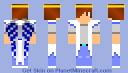 Blue Angel Minecraft Skin