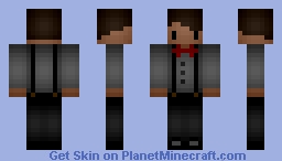 Chibi Suspenders Boy Minecraft Skin