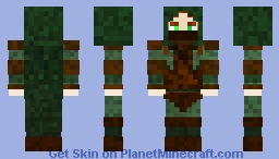 Elegvir, the Wood Elf Minecraft Skin