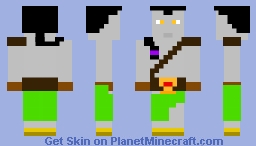 Android 14 (Dragon Ball) Minecraft Skin