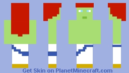 Bojack (Dragon Ball) Minecraft Skin