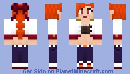 Fire Gym Leader Minecraft Skin
