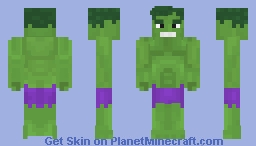 Hulk | Bruce Banner Minecraft Skin
