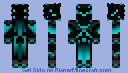 Blue Neon Lord {Plasmacore Creatures Skin Pack} Minecraft Skin