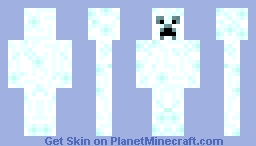 Snow Creeper Minecraft Skin