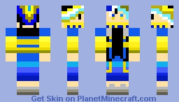 human sans outertale Minecraft Skin