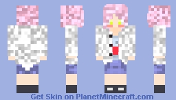 Girl whit jacket Minecraft Skin