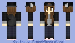 Hat wolf girl Minecraft Skin