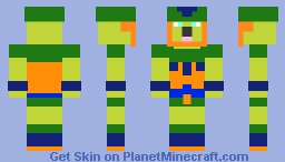 Semi-Perfect Cell (Dragon Ball) Minecraft Skin
