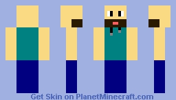 Bald With Beard Minecraft Skin