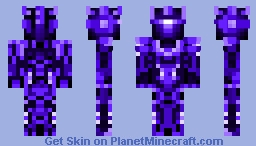 ender warrior-ender series Minecraft Skin
