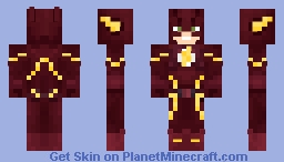 Flash CW Minecraft Skin