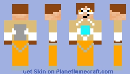 Tracer (Overwatch) 2016 earth contest Minecraft Skin