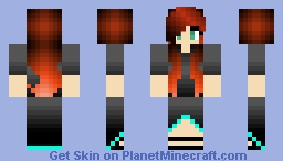 Grey Dress Girl ~High Heels~ Minecraft Skin