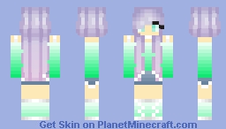 Cute girl (long sweater) Minecraft Skin