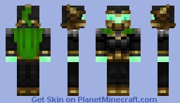 Nature Knight Minecraft Skin