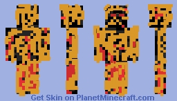 Lava Monster ~My Brother Minecraft Skin