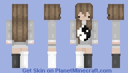 Ying And Yang | ItsCalledHacks Minecraft Skin