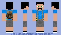 Zombie apocalypse survivor Minecraft Skin