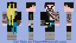 Overwatch-Hanzo Minecraft Skin