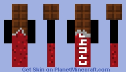 Milk Chocolate Minecraft Skin