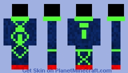 INVISIBLE MAN Minecraft Skin