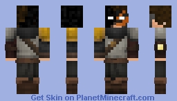 New Jenava - Masked Knight Minecraft Skin