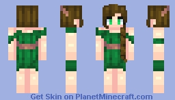 Cutie Dryad Minecraft Skin