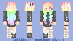 Rainbow Minecraft Skin