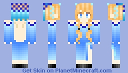 waterfall princess Minecraft Skin