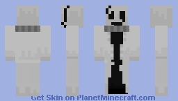 gaster skin Minecraft Skin