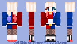 Harley Quinn Minecraft Skin