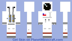 ~Astronaut~ Minecraft Skin