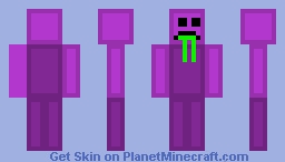 Retro Zombie Minecraft Skin