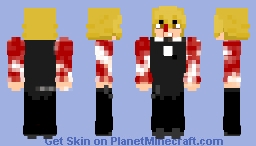 Shizuo Heiwajima (Final Battle) v2 Minecraft Skin