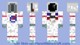 The Space Man Minecraft Skin