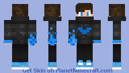 Ice Fire Minecraft Skin