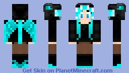 Diamond Dragon Minecraft Skin