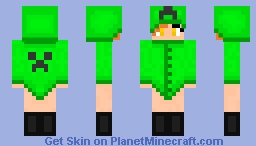(Mob Talker) creeper girl Minecraft Skin