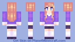 purple Minecraft Skin