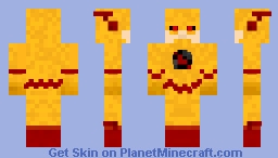 Classic Reverse Flash V1 Minecraft Skin
