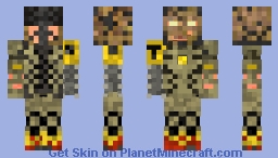 Iron Leatherface Minecraft Skin