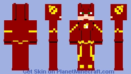 [DC] The Flash | The Flash CW Minecraft Skin