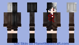 Mishiro Usui/Utsuro Hinohara Minecraft Skin