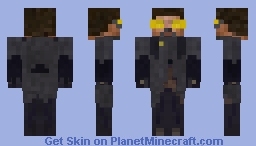 Adam Jensen (Deus Ex : Mankind Divided) Minecraft Skin