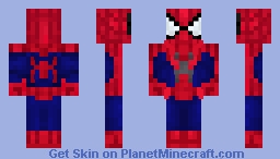 Spider-Man | Amazing Spider-Man 2 Suit Minecraft Skin