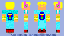 NEON TAURTIS Minecraft Skin