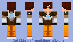 Tracer Minecraft Skin