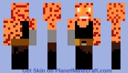 Anakin burnt Minecraft Skin